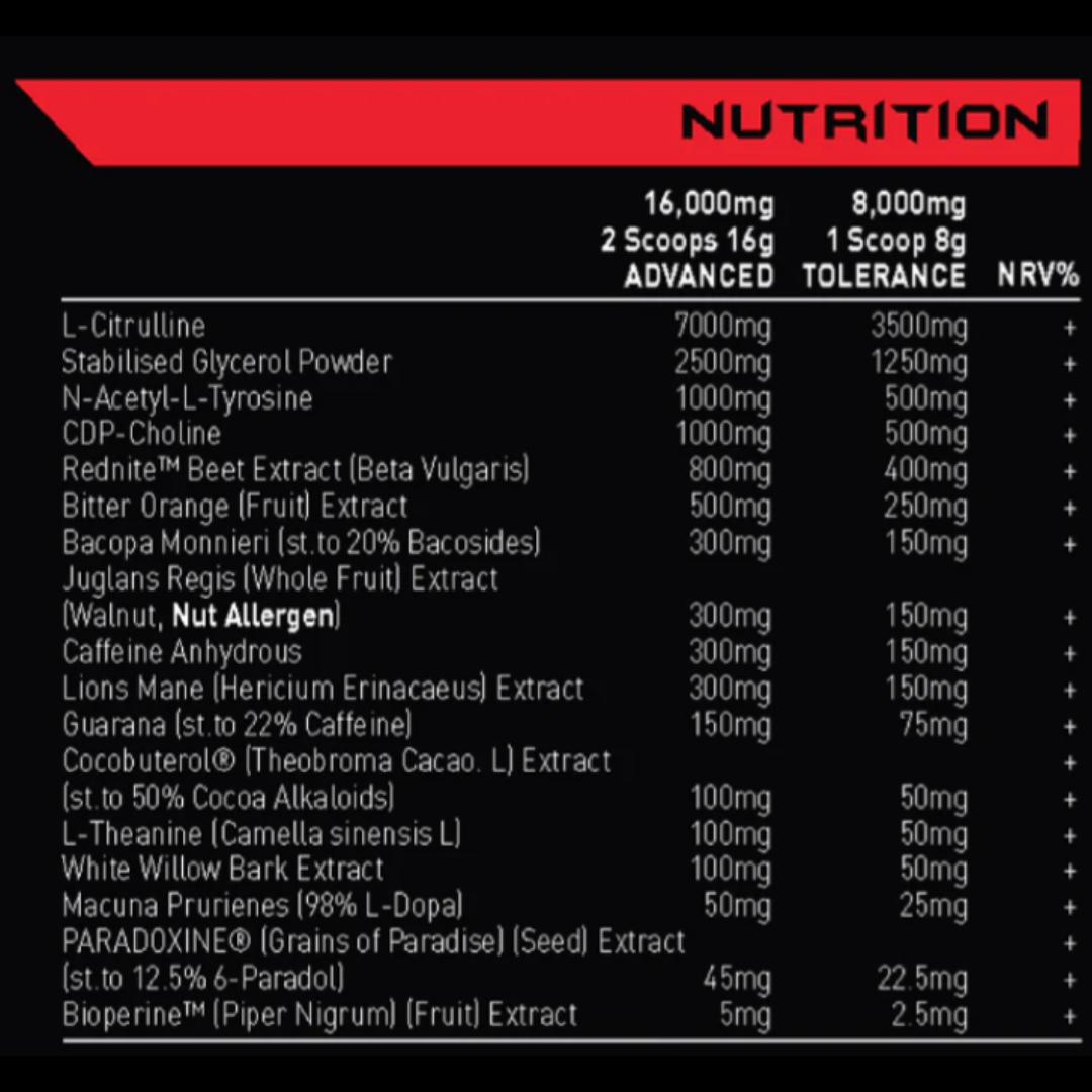 Alpha Neon Darkside Onslaught 60 Servings – GymSupplements.co.uk