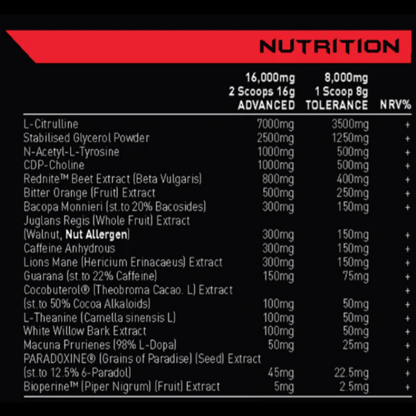 Alpha Neon Darkside Onslaught 60 Servings – GymSupplements.co.uk