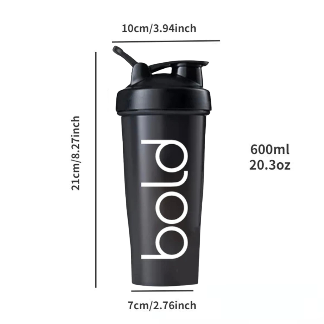 BOLD Nutrition Shaker 600ml – GymSupplements.co.uk