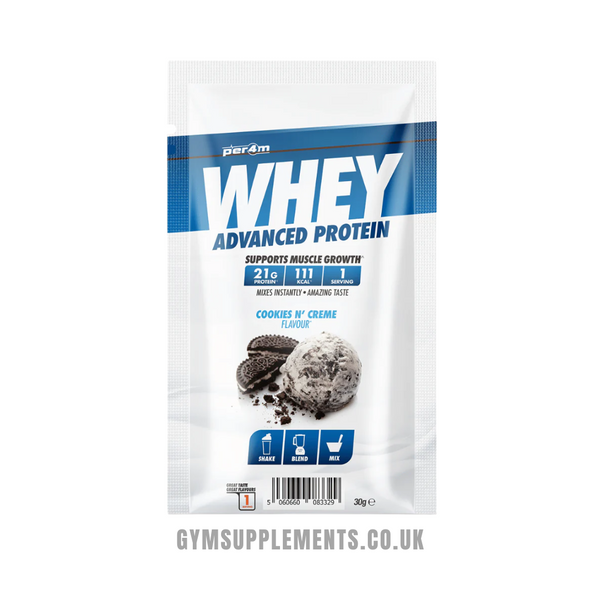 Per4m Advanced Whey Protein Powder Sachet 30g – GymSupplements.co.uk