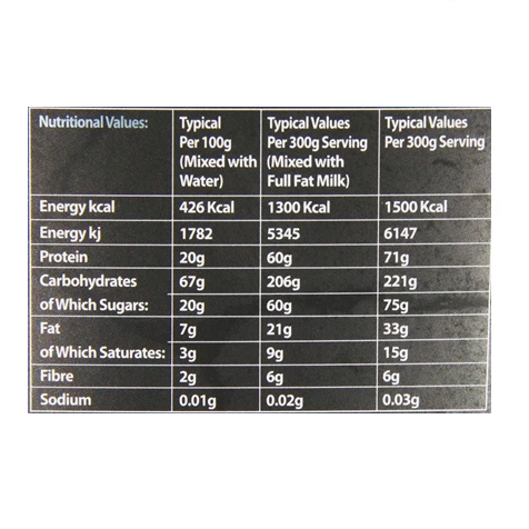 Boditronics Mass Attack Heavyweight Mass Gainer 6kg - GymSupplements.co.uk