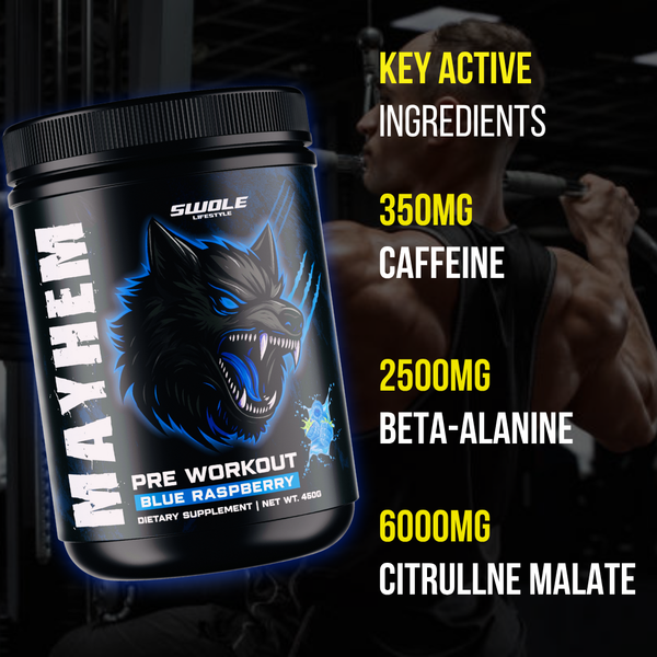 Swole Lifestyle Mayhem Pre Workout 30 Servings – GymSupplements.co.uk