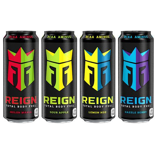 REIGN Total Body Fuel Energy Drink (12 Cans) – GymSupplements.co.uk