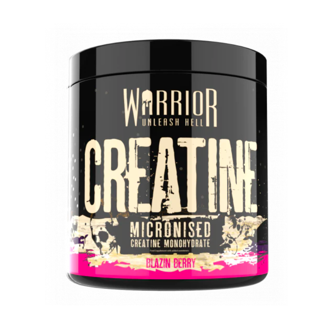 Warrior Creatine Monohydrate Powder 300g – GymSupplements.co.uk