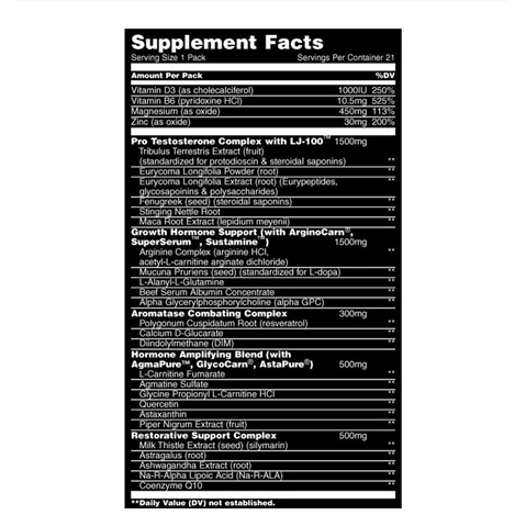 Universal Nutrition Animal Stak 21 Packs - GymSupplements.co.uk
